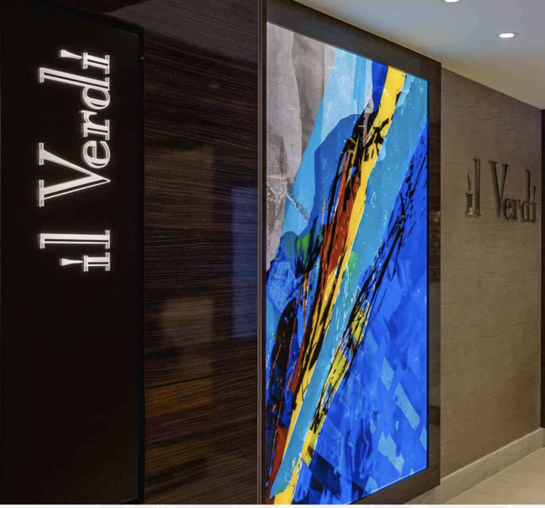 Graphic Encounter Fine Art - Awarded Il Verdi Restaurant - Hotel ...